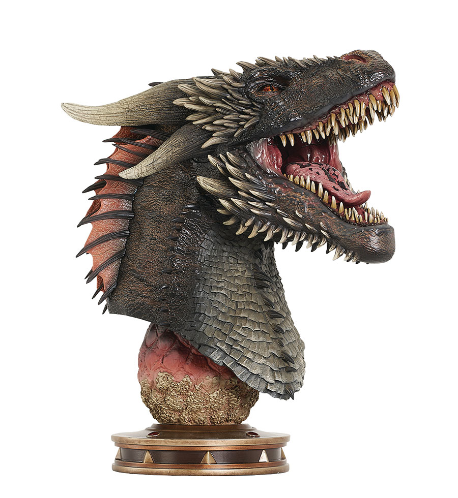 Game Of Thrones Legends In 3D Drogon 1/2 Scale Resin Bust