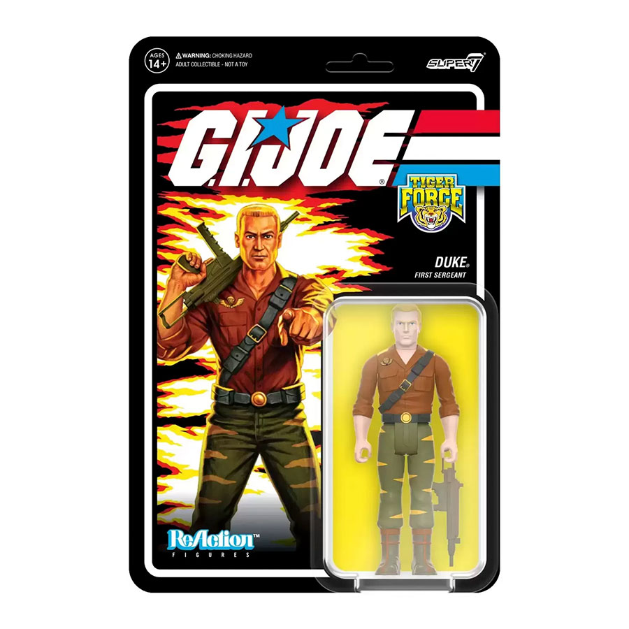 GI Joe ReAction Figure Wave 6 - Tiger Force Duke
