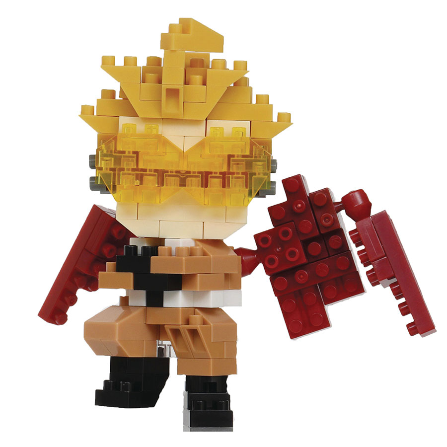 My Hero Academia Character Collection Nanoblock Kit Hawks 12-Piece Box