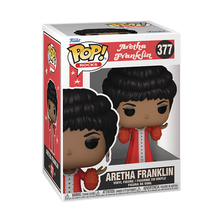 POP Rocks Aretha Franklin (Andy Williams Show) Vinyl Figure