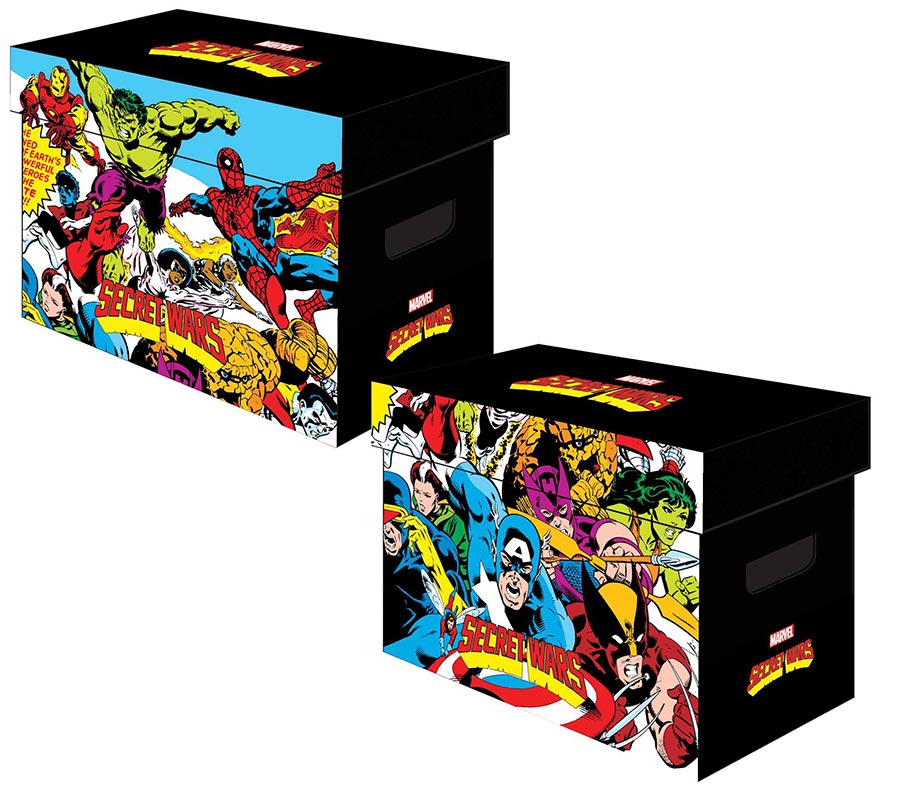Marvel Graphic Comic Box - Marvel Super Heroes Secret Wars (Single)