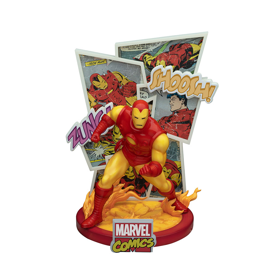 Marvel 60th Anniversary DS-085 Iron Man D-Stage Previews Exclusive 6 ...