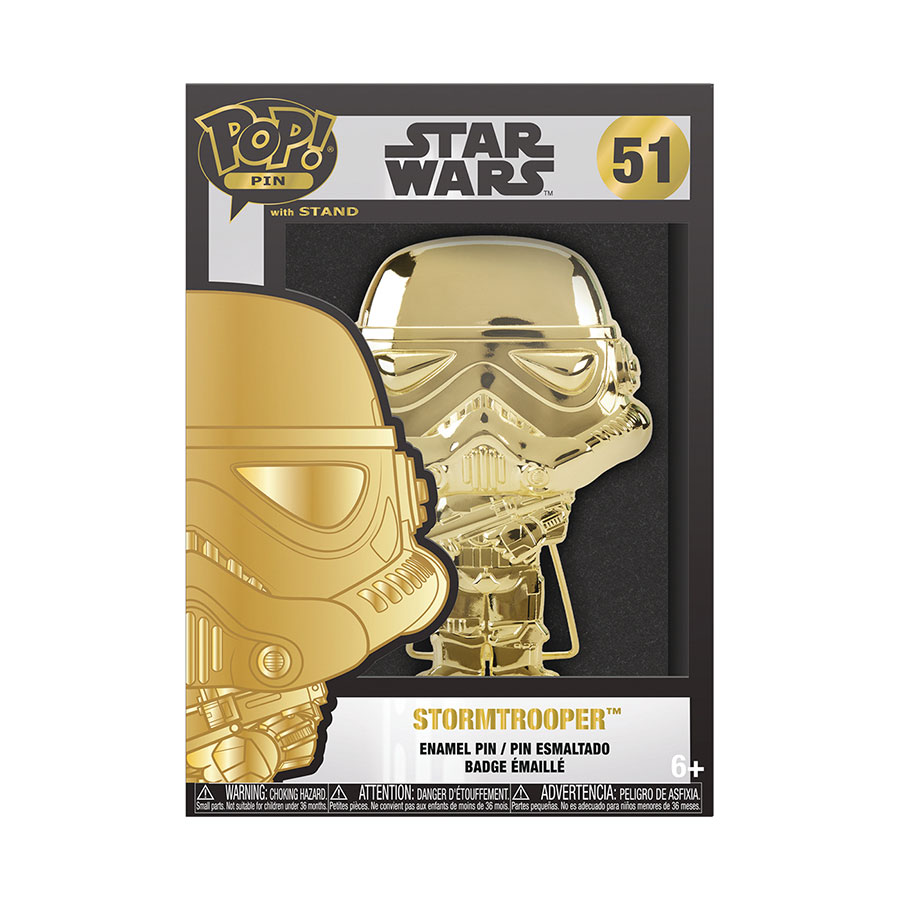 Loungefly POP Pin Star Wars Neon Pin - Stormtrooper