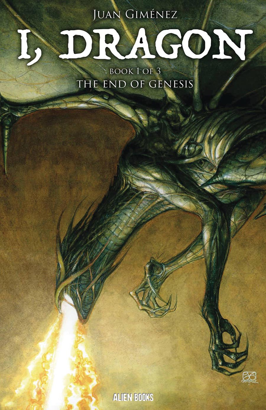 I Dragon Vol 1 The End Of Genesis GN Cover A Regular Juan Gimenez Cover
