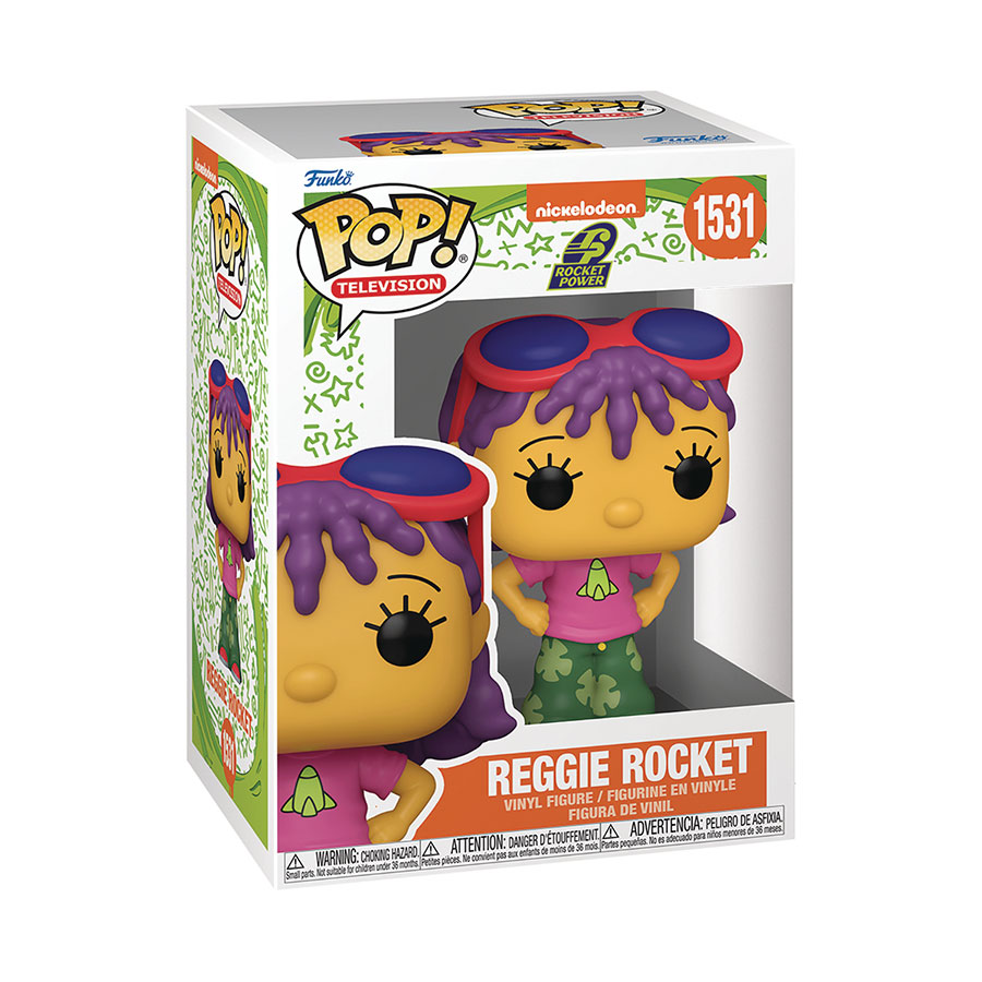 POP Television Nickelodeon Rewind Rocket Power Reggie Rocket Vinyl Figure