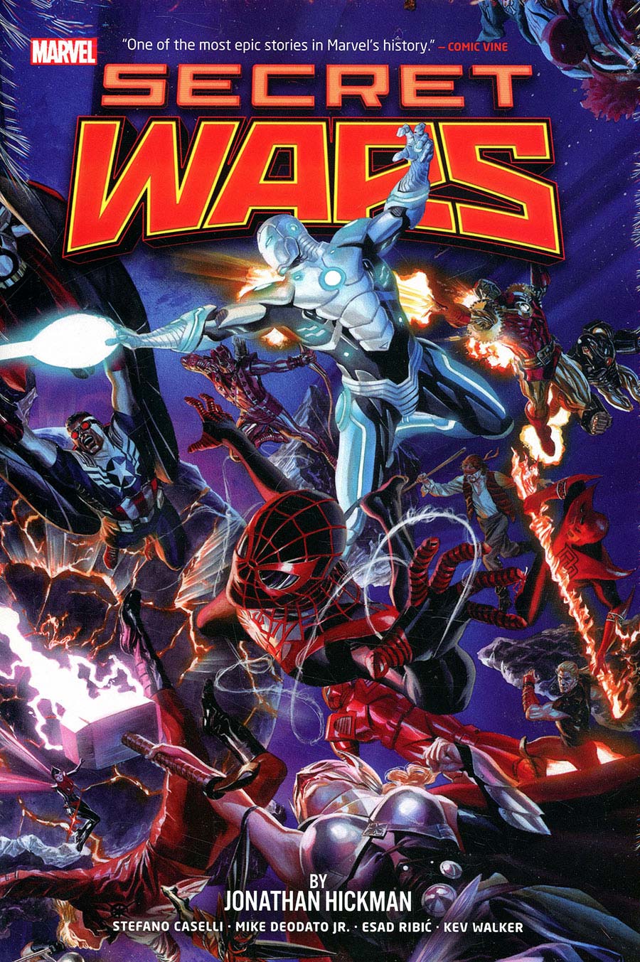 Secret Wars By Jonathan Hickman Omnibus HC Direct Market Alex Ross ...