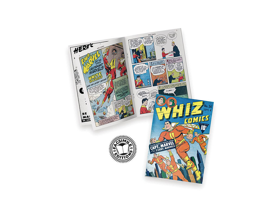 PS Artbooks Whiz Comics Facsimile Edition #34