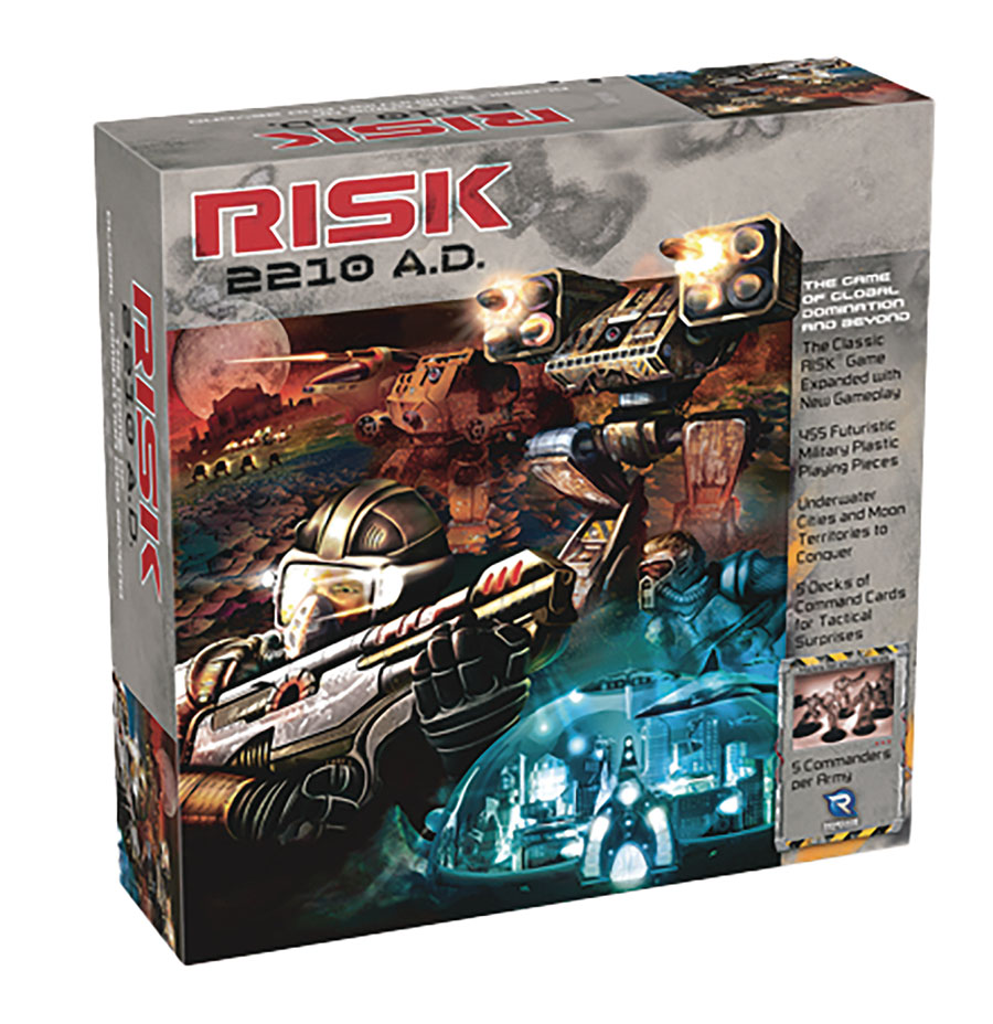 Risk 2210 AD Board Game