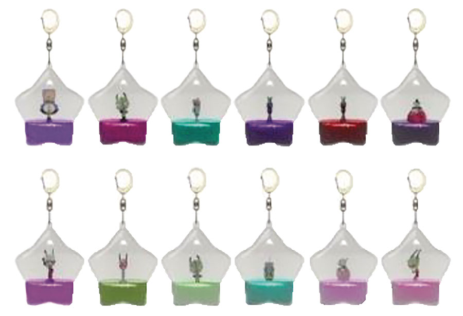 Invader Zim Tsunameez Keychain Blind Mystery Box 24-Piece Display