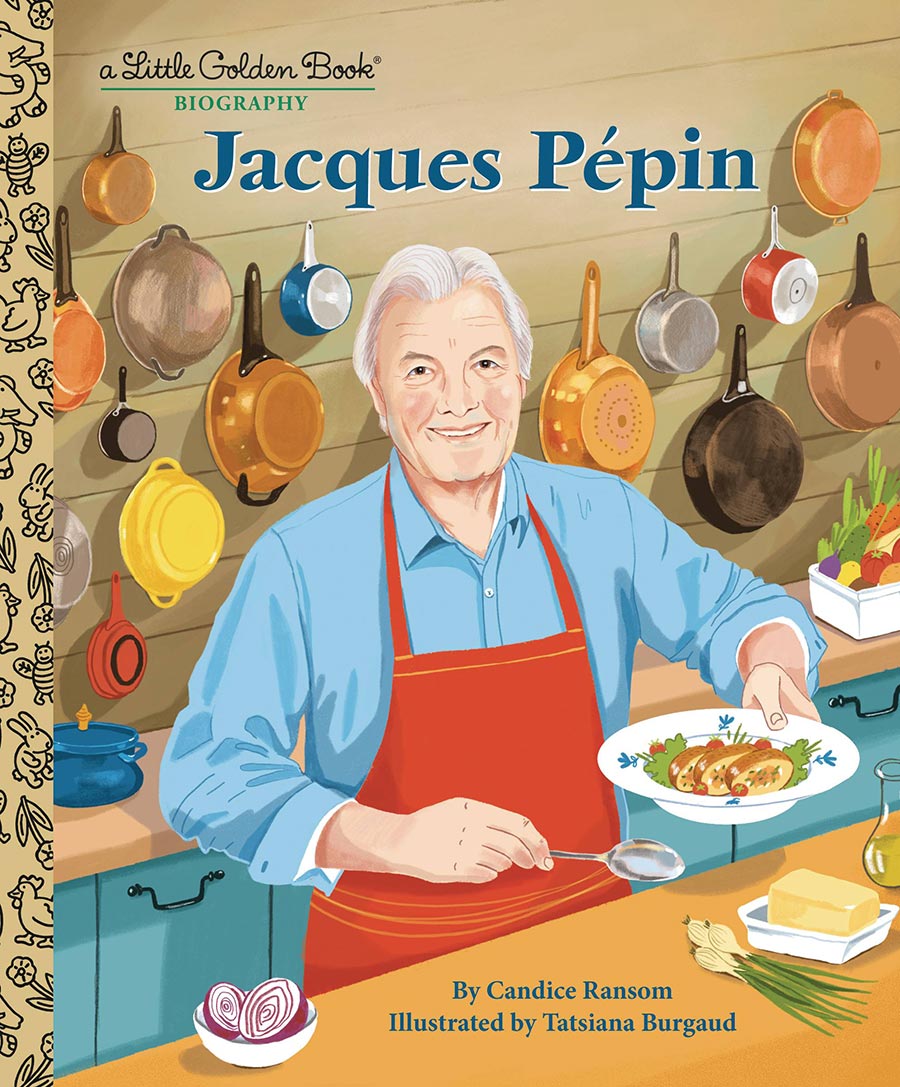 Jacques Pepin Little Golden Book HC