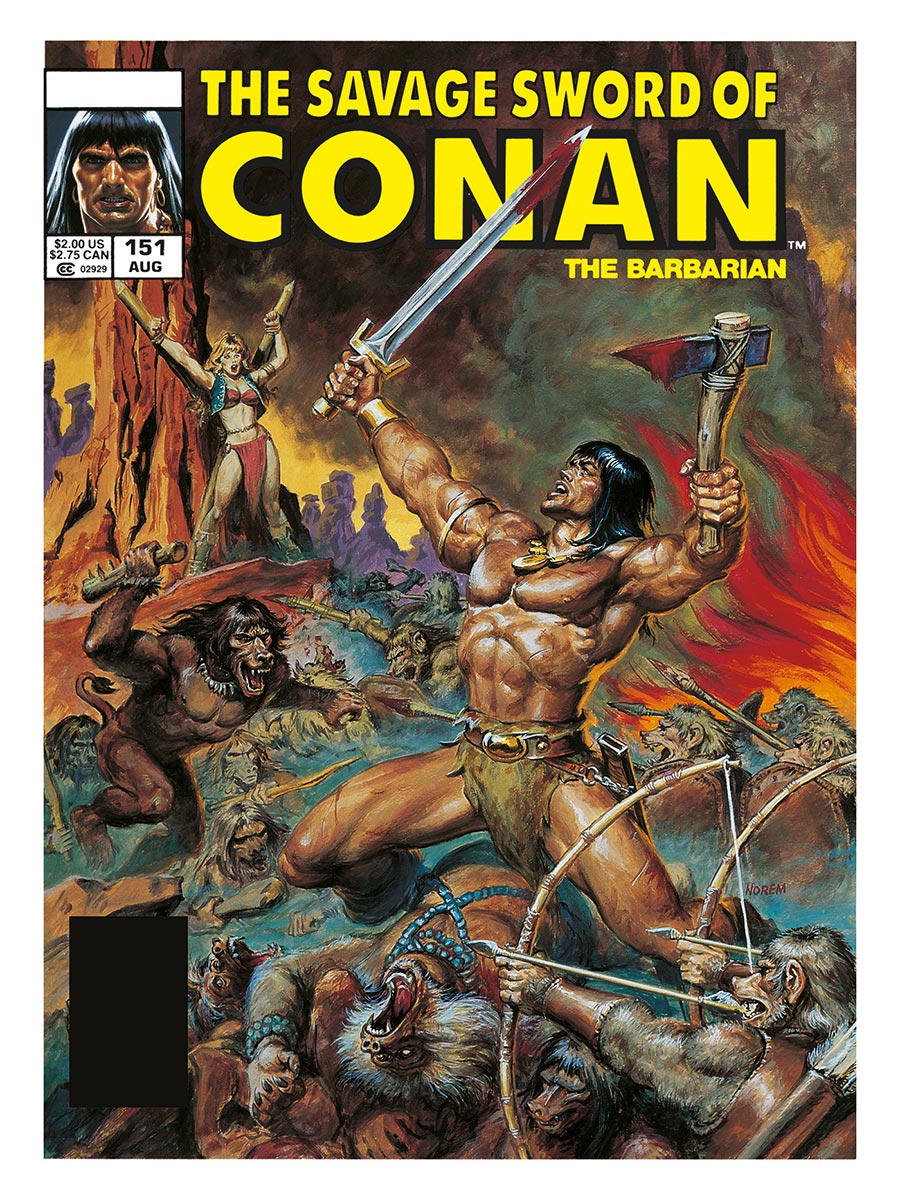 Savage Sword Of Conan The Original Comics Omnibus Vol 11 HC Direct ...