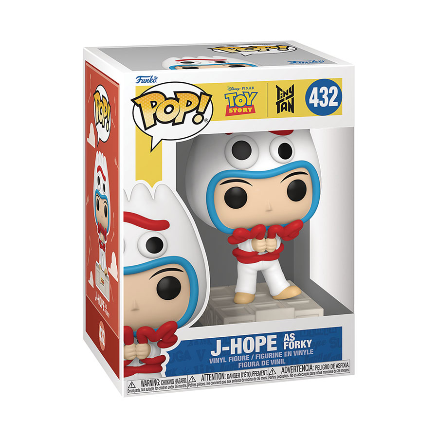 POP Rocks Toy Story x Tiny Tan J-Hope Vinyl Figure