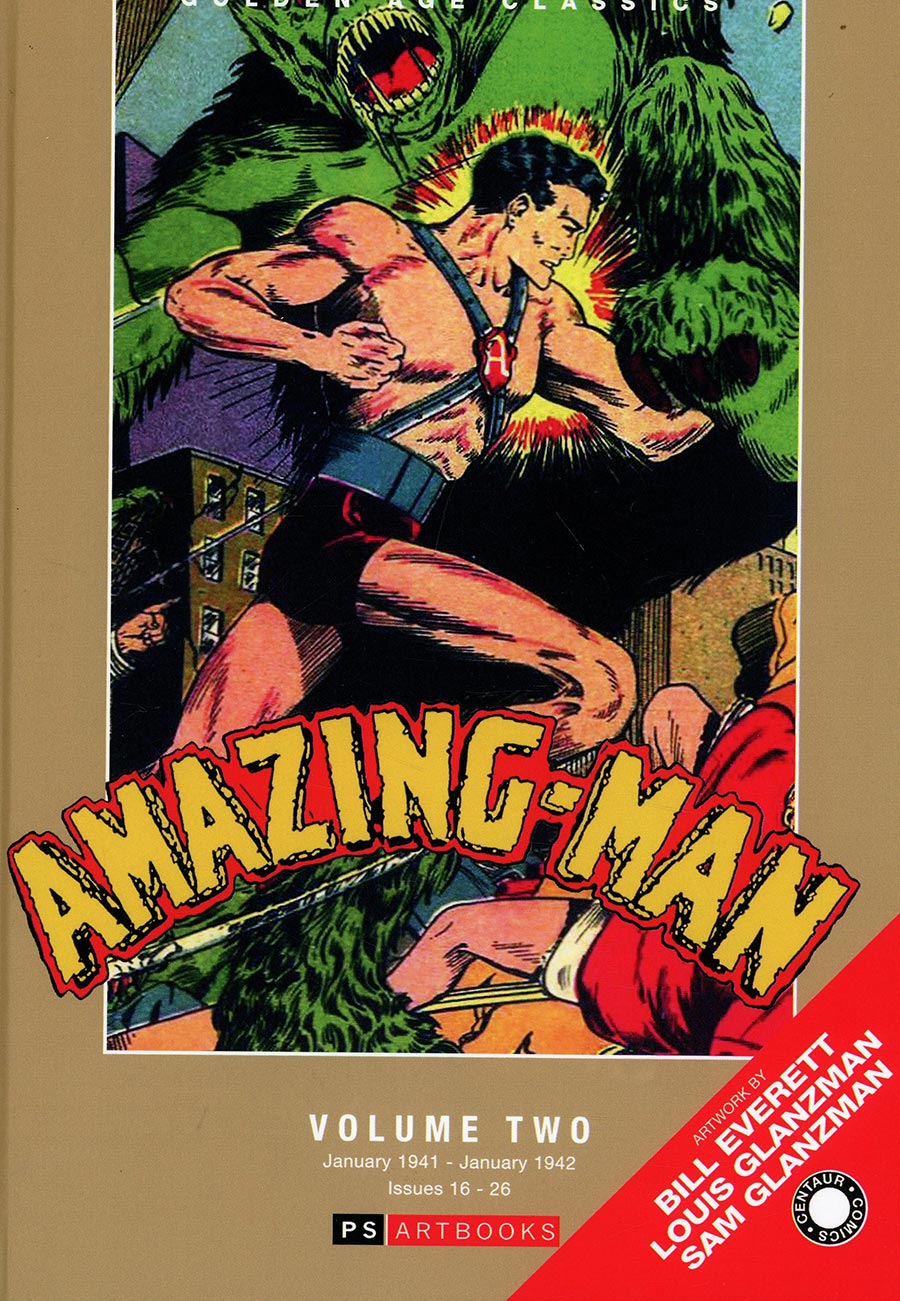 Golden Age Classics Amazing Man Vol 2 HC
