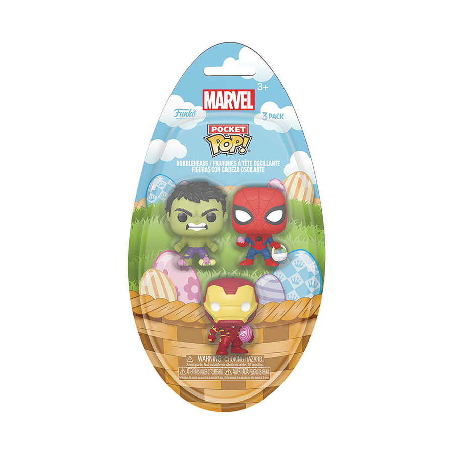 Pocket POP Easter 3-Pack Figure - Marvel