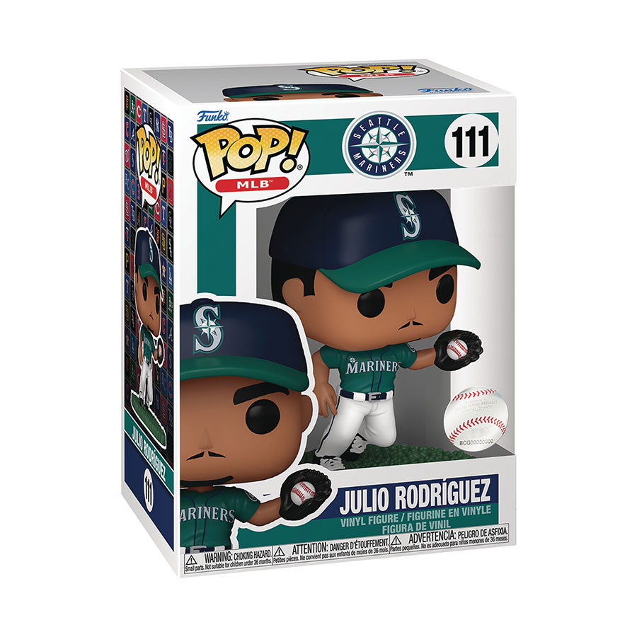 POP MLB Mariners Julio Rodriguez Vinyl Figure