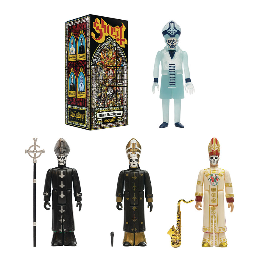 Ghost ReAction Wave 1 Mini Figure Blind Mystery Box 10-Piece Display
