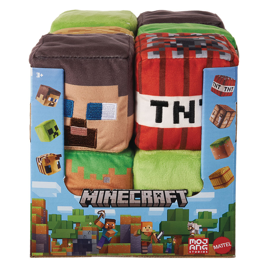 MINECRAFT BASIC BLOCKS PLUSH ASST (C: 1-1-2)