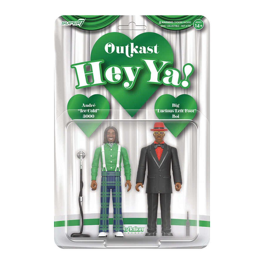 Outkast ReAction Figure Wave 4 - Outkast Hey Ya 2-Pack