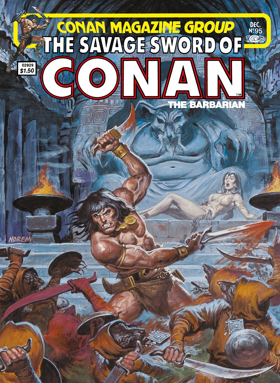 Savage Sword Of Conan The Original Comics Omnibus Vol 7 HC Book Market ...