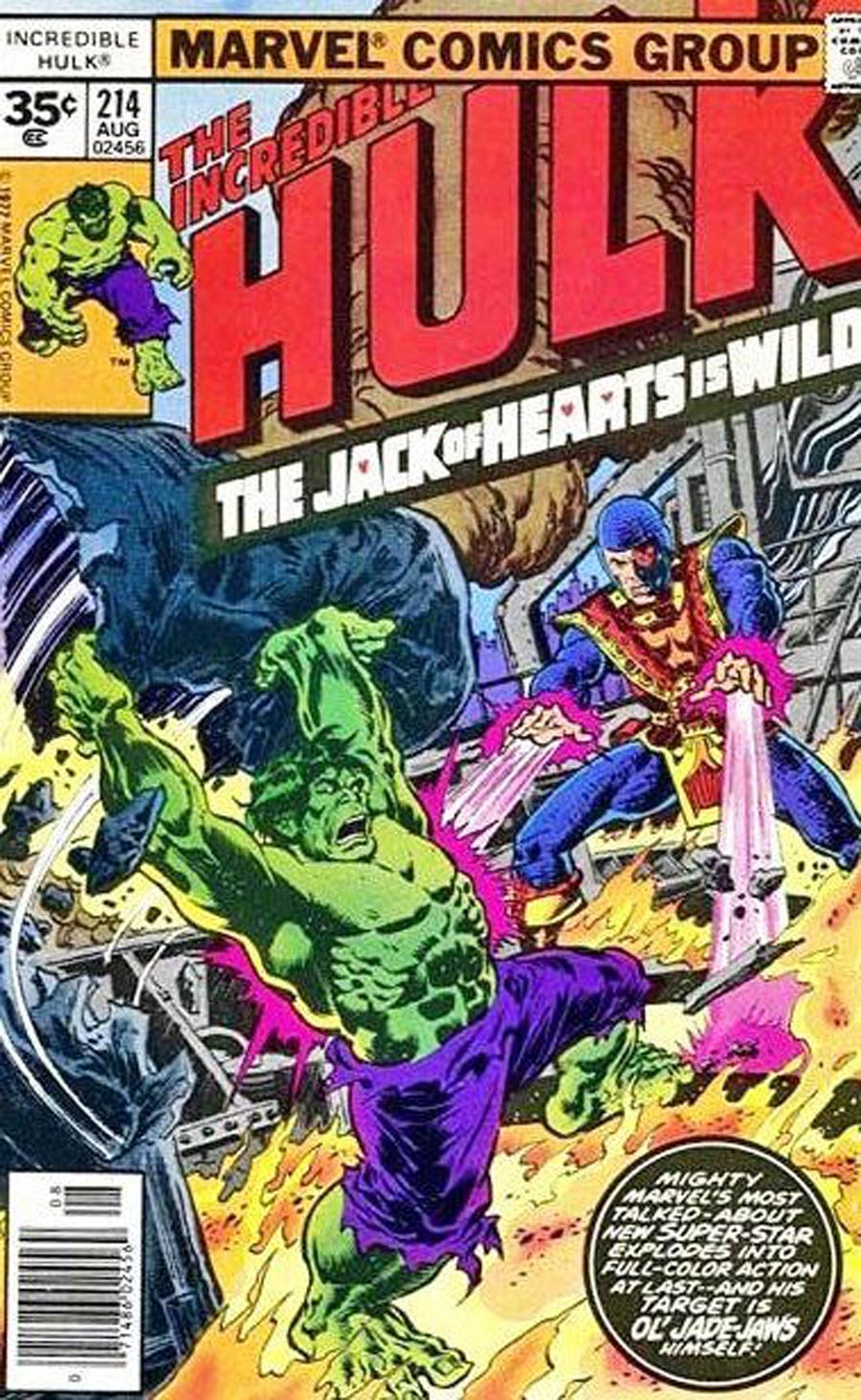 Incredible Hulk #214 Cover B 35-Cent Variant Edition