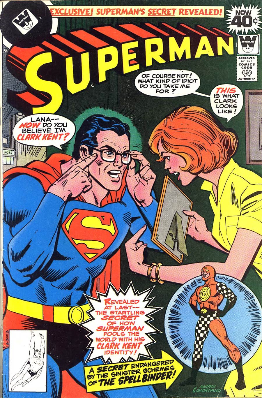 Superman #330 Whitman Variant Cvr