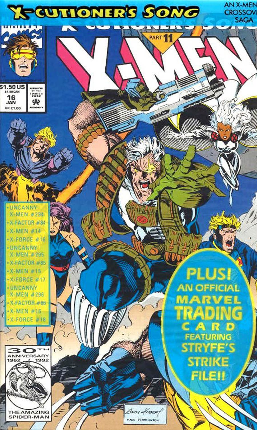 X-Men Vol 2 #16 Cover A With Polybag