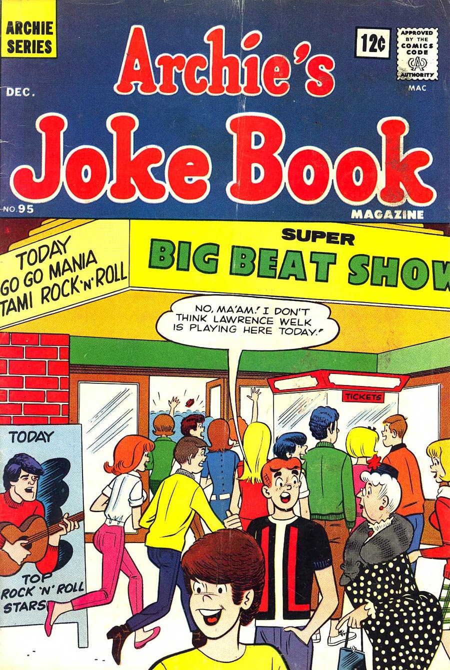 Archies Joke Book Magazine #95