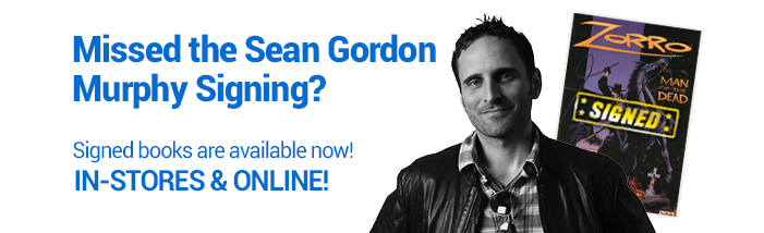 Sean Murphy Signed Books