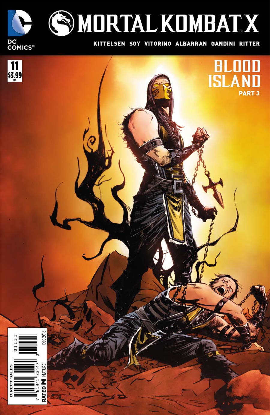 Cover for MKX Comic #11 : r/MortalKombat