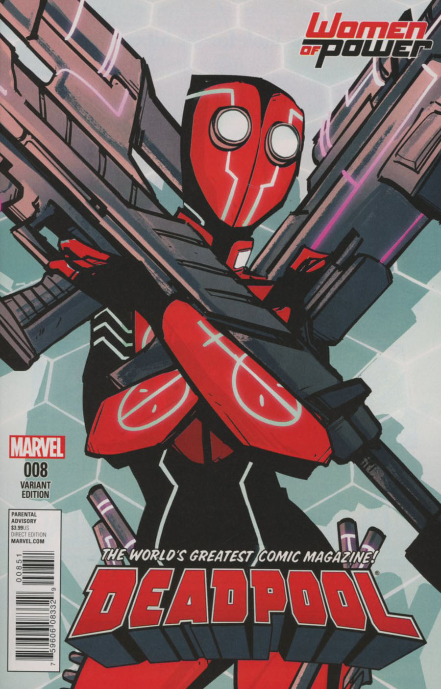 Deadpool #8 variant featuring Deadpool 2099 : r/Marvel